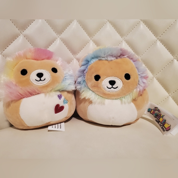 Squishmallows | Toys | Mini Flipmallow Leonard Squishmallow Leopard ...